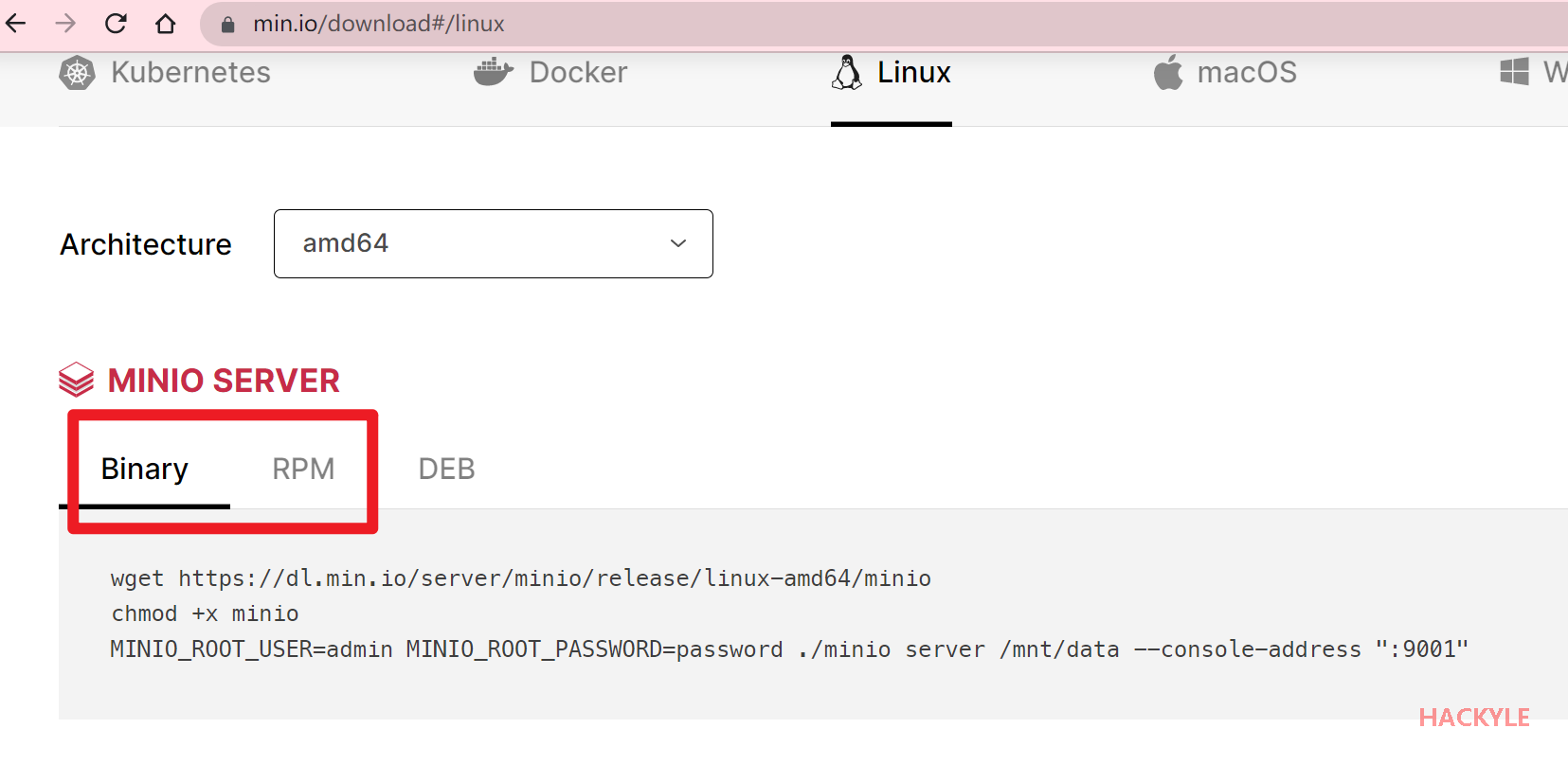 对象存储服务MinIO的基本用法 - HACKYLE - 博客园
